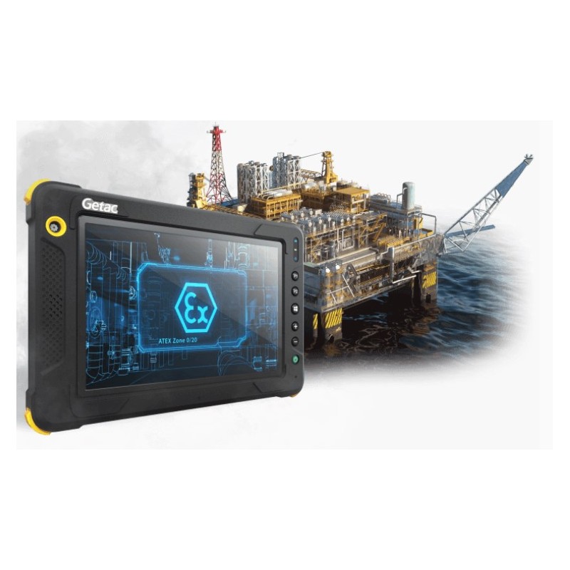 Tablet Getac EX80 con norma ATEX